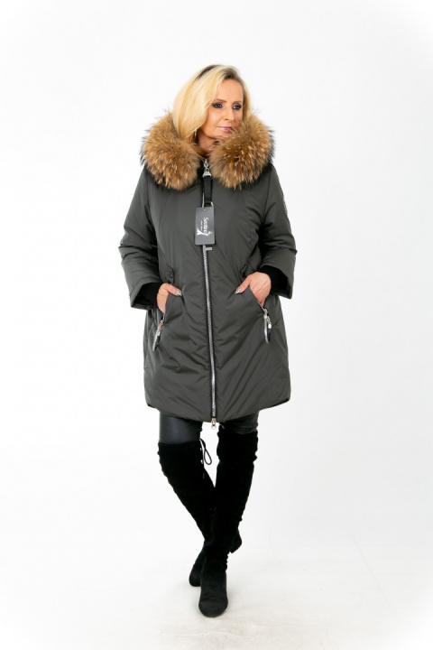 Płaszcze kurtki jesienne zimowe puchowe damskie 2023/2024 > Kurtka ...